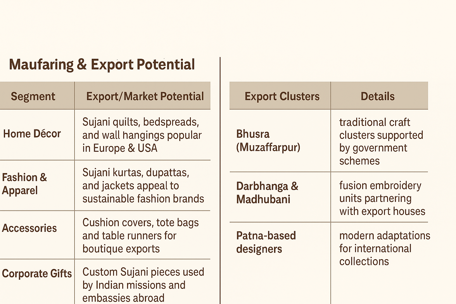 Sujini Embroidery Work of Bihar: Handicraft - Proudly Made in India