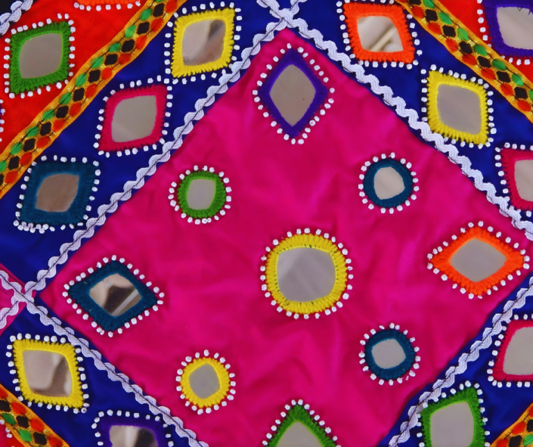 Lambani Banjara Mirror Embroidery – Authentic Tribal Craft | PMII