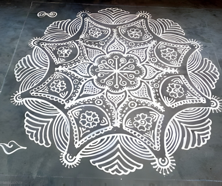 Kolam Traditional Art - Proudly Made in India