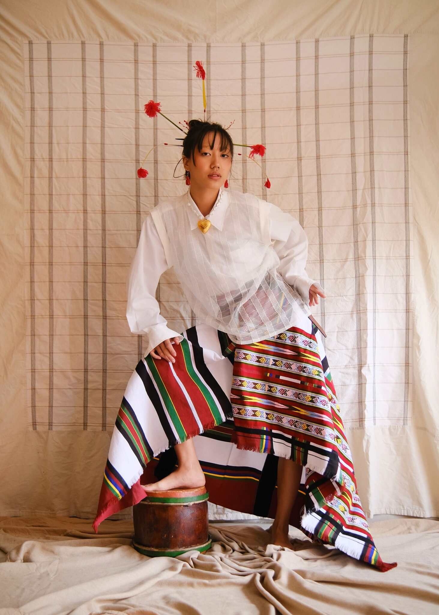 Puan Weaving – Proudly Made in India Traditional Mizo Handloom